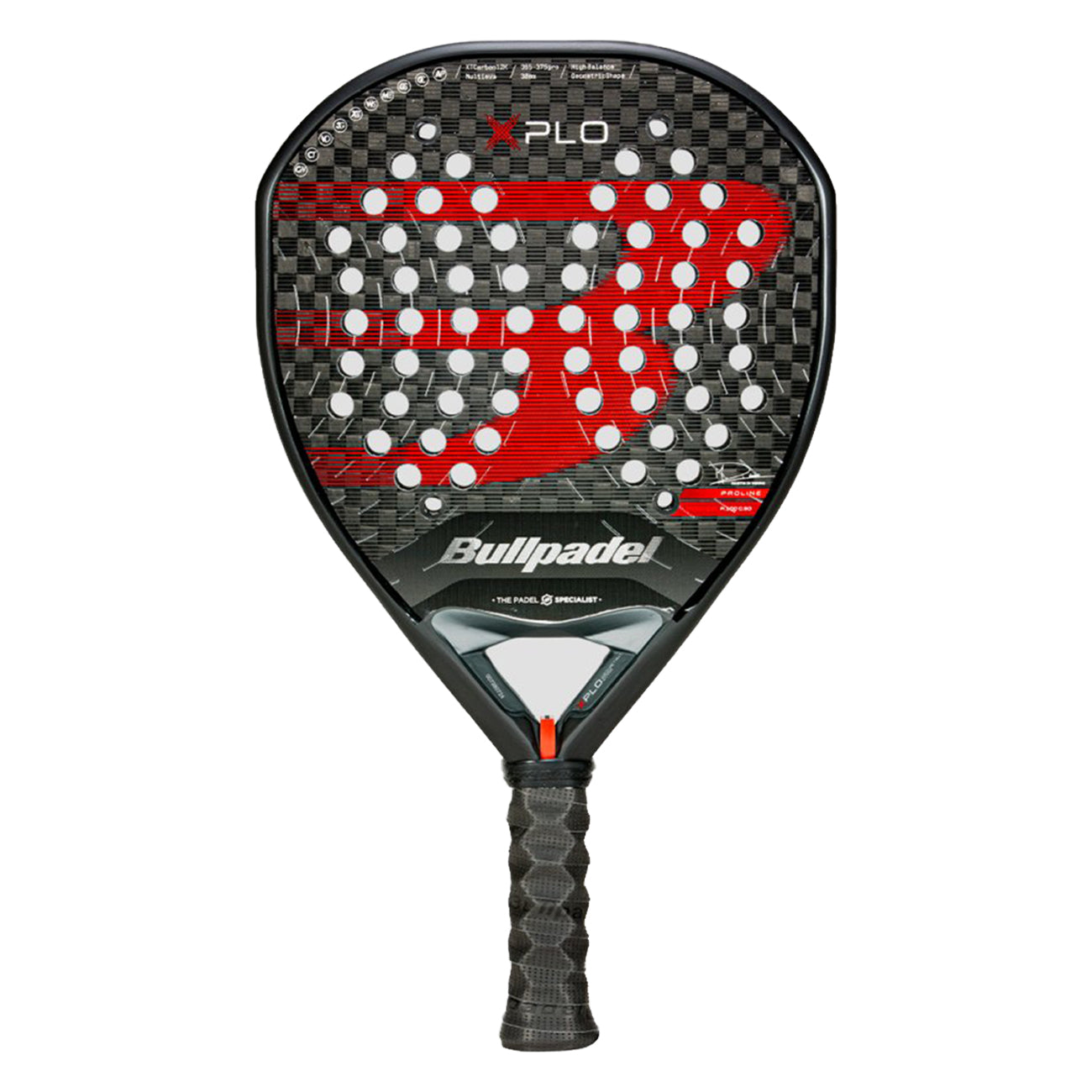 Bullpadel XPLO 2025 - 12k Xtend Carbon Padel Racket – Padel Grail