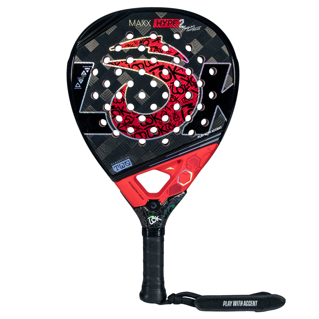Lok MAXX HYPE 2 2026 Padel Racket By Mike Yanguas – Padel Grail