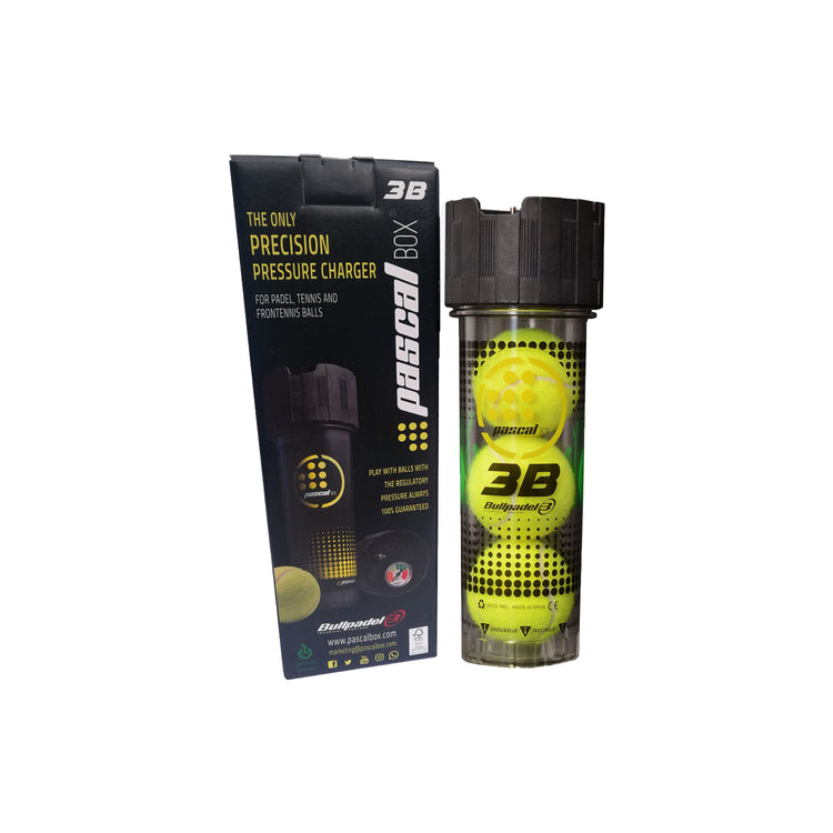 Bullpadel Pascal Box 3B Padel Ball Pressurizer - Padel Grail