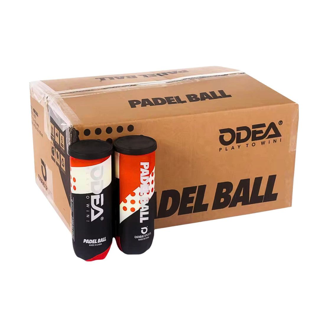 ODEA Premium Padel Balls - Case of 24 Tubes – Padel Grail