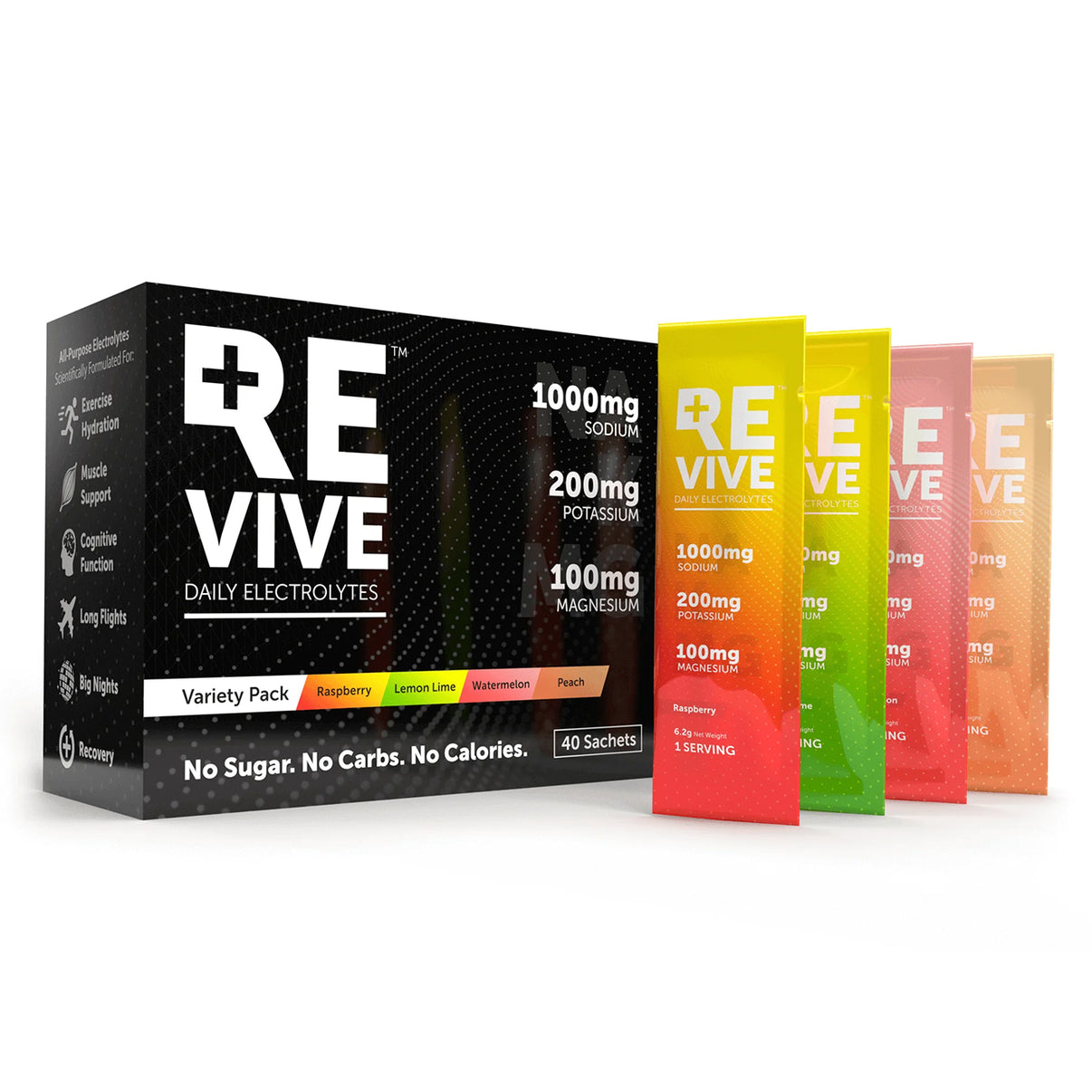 REVIVE Daily Electrolytes Variety 40s – Padel Grail